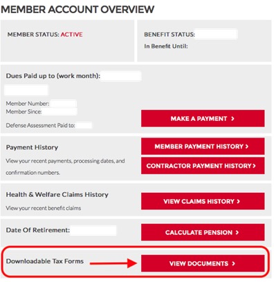 Union Dues Tax Receipts Online as of Feb. 22, 2018 | IUOE Local