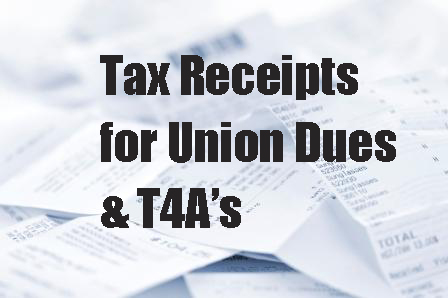 Union Dues Tax Receipts Online as of Feb. 21, 2019 | IUOE Local